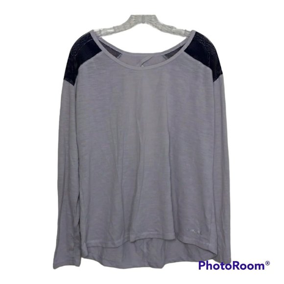 Adore Me | Tops | Adore Me Top Womens Size L Open Back Mesh Long Sleeve Lounge New | Poshmark